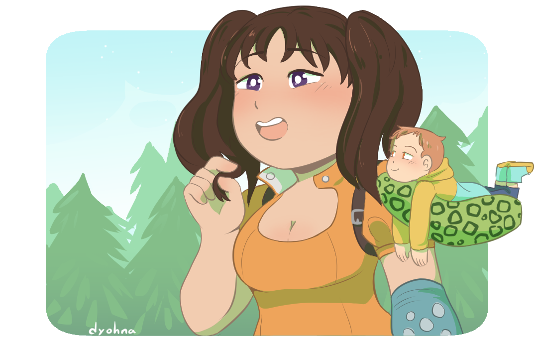 Diane And King By Dyohna On Deviantart