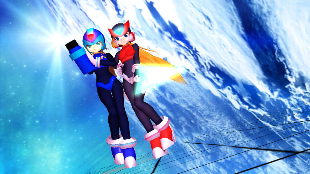 Mmd Rockman Zero Bliss Zero And Bliss X By Rby121174 On Deviantart