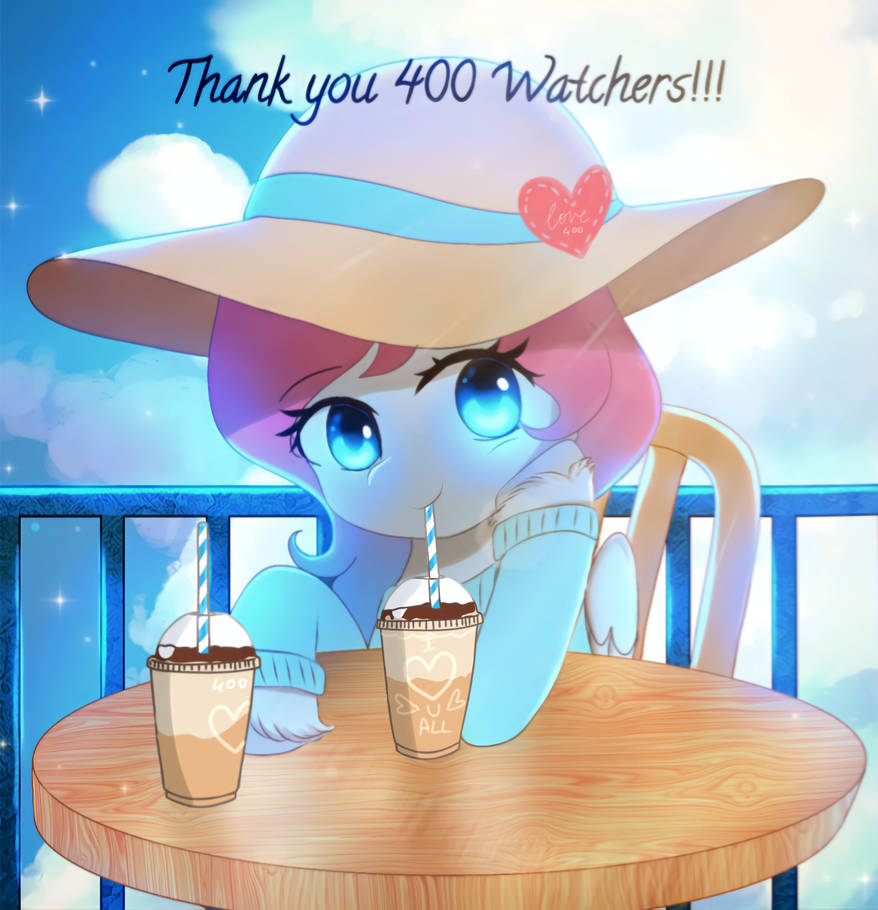 Thank you 400 watchers by Jaanhavi on DeviantArt Thank you 400 watchers by Jaanhavi on DeviantArt