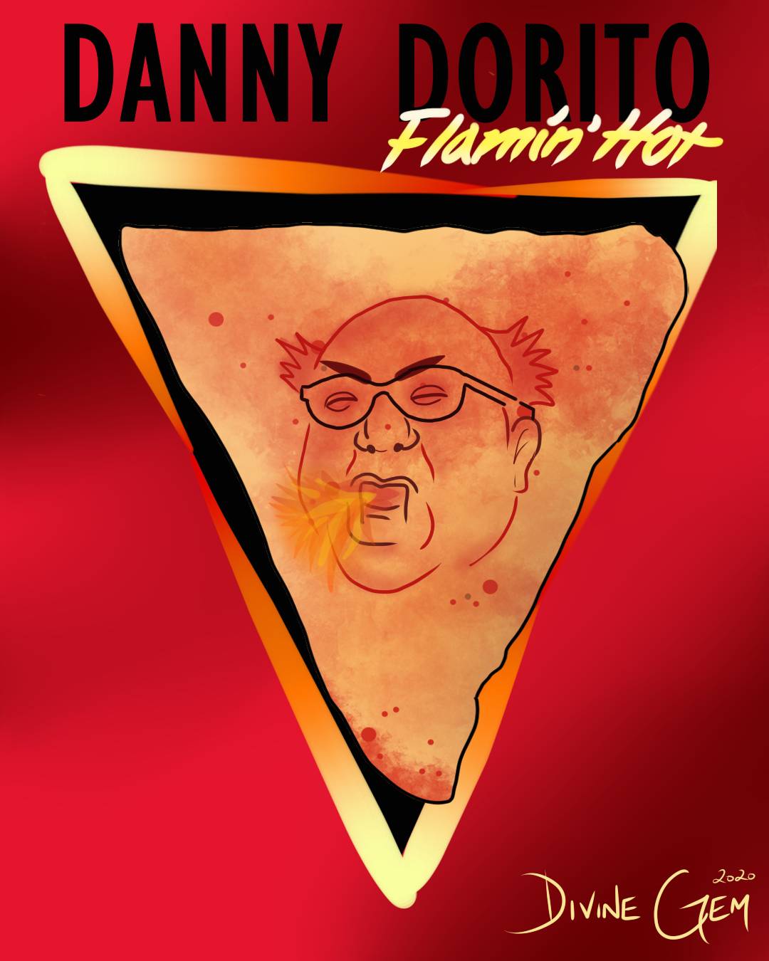Danny Dorito Flamin Hot Edition By Divinegemcollection On Deviantart