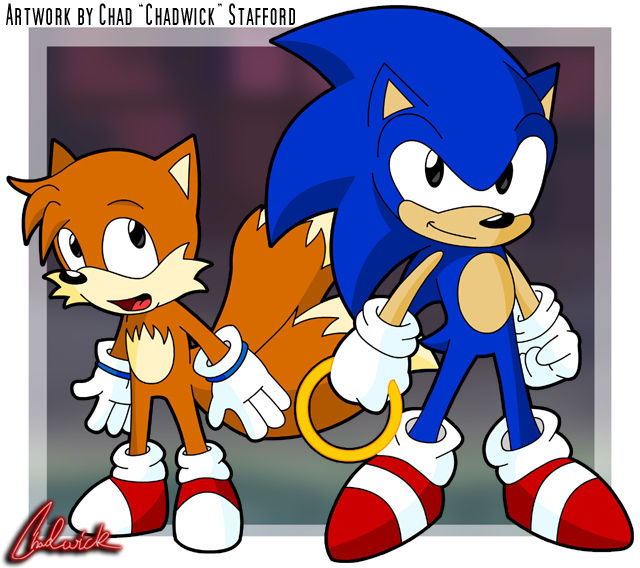 Satam Sonic And Tails By Teh Chadwick On Deviantart