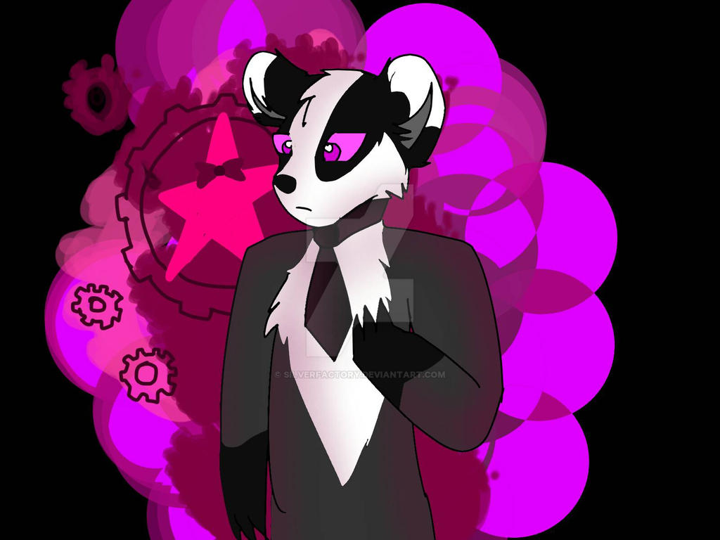 Furry Badger By Silverfactory On Deviantart