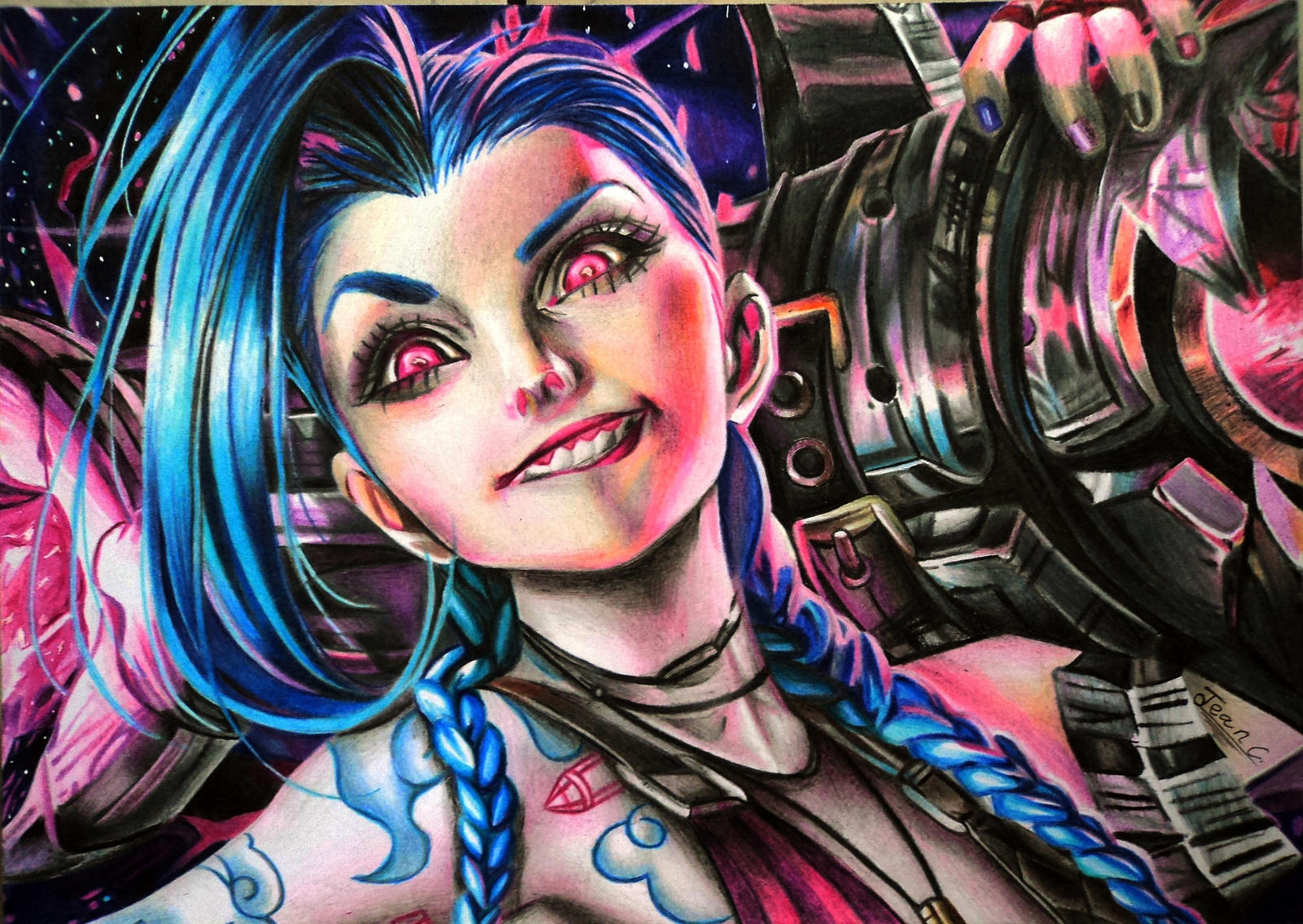 Jinx League Of Legends By Jeancarlo183 On Deviantart