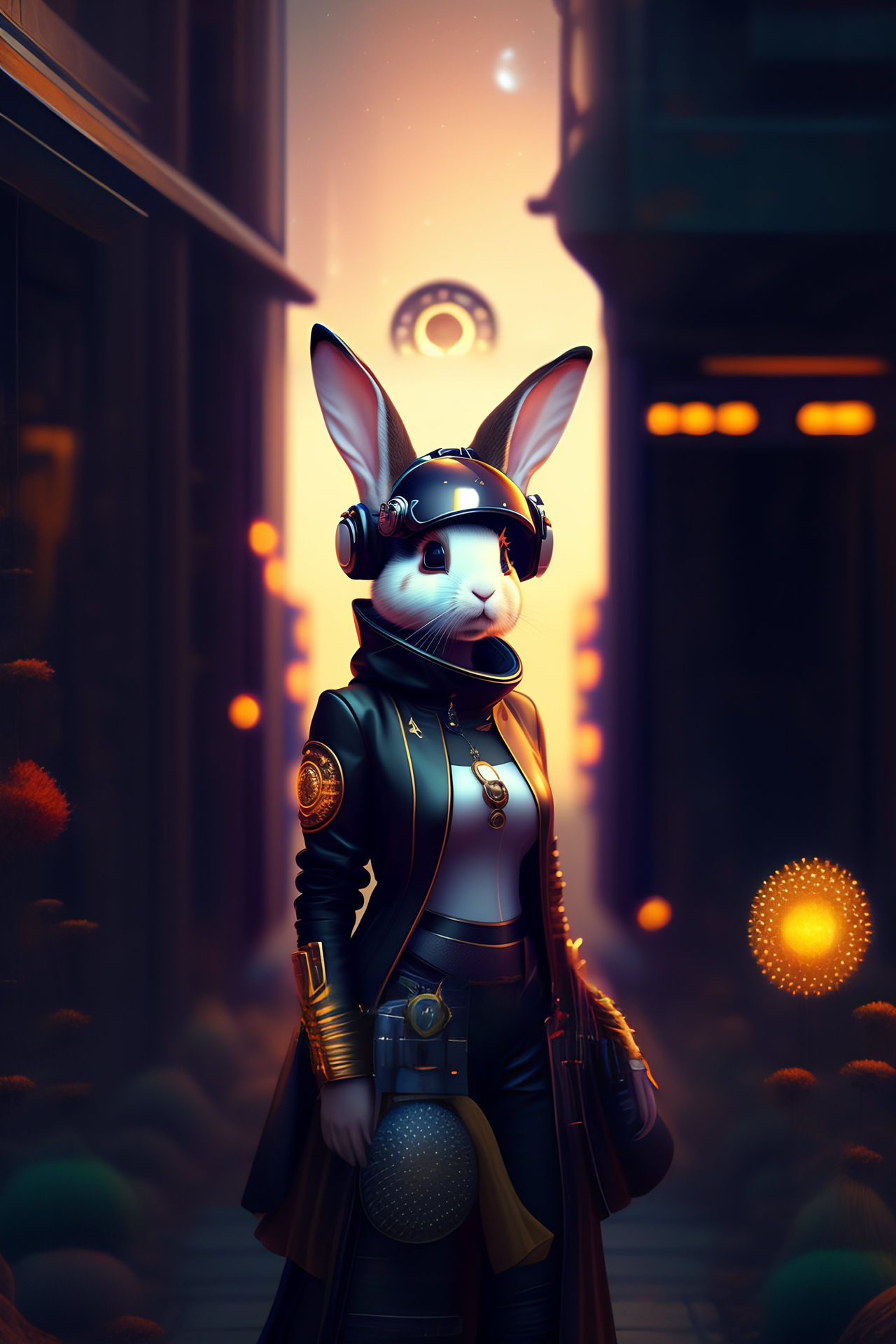 Cyborg rabbit... by ItzLKC on DeviantArt Cyborg rabbit... by ItzLKC on DeviantArt
