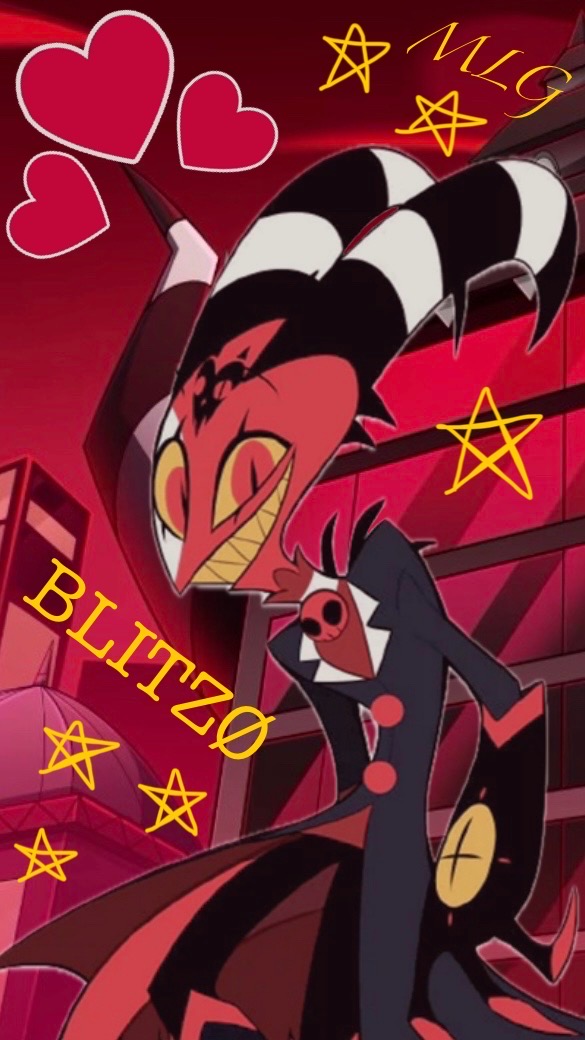 Helluva Boss Blitzo Mobile Wallpaper By Monsterluvgirl On Deviantart
