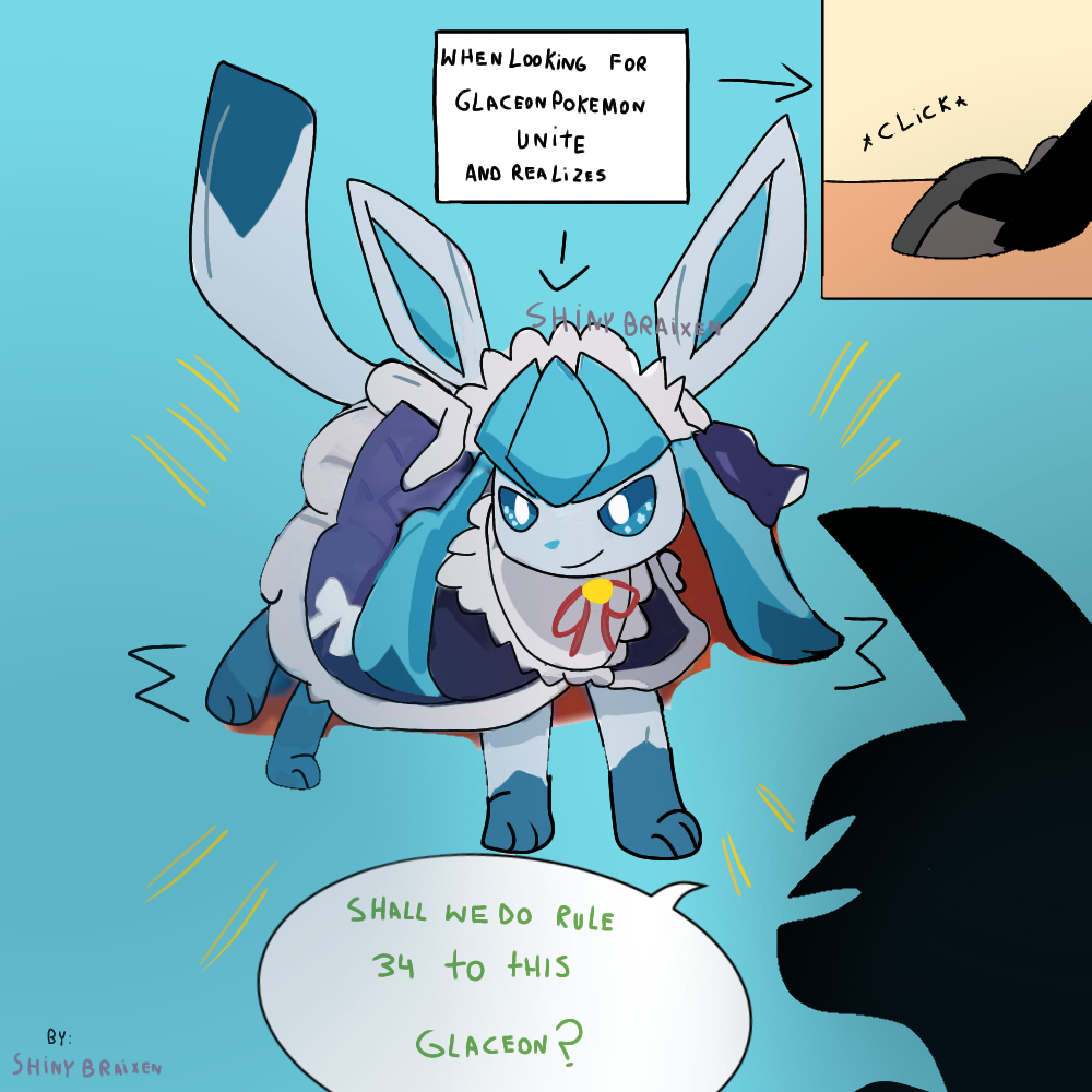 Furries Rule 34 Of Glaceon Maid Poke Unite Be Like By Braixenshinyty On
