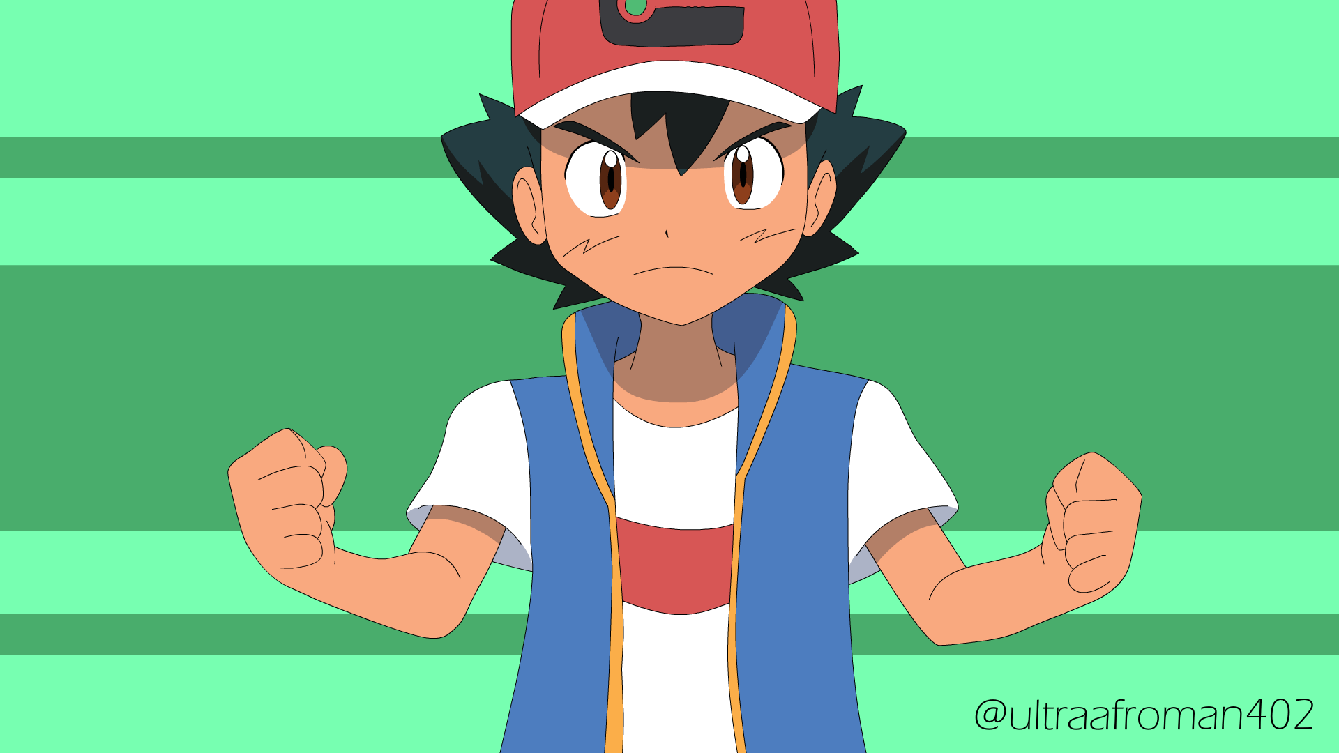 Ash Ketchum Battle Stance Animation By Juliantutt On Deviantart