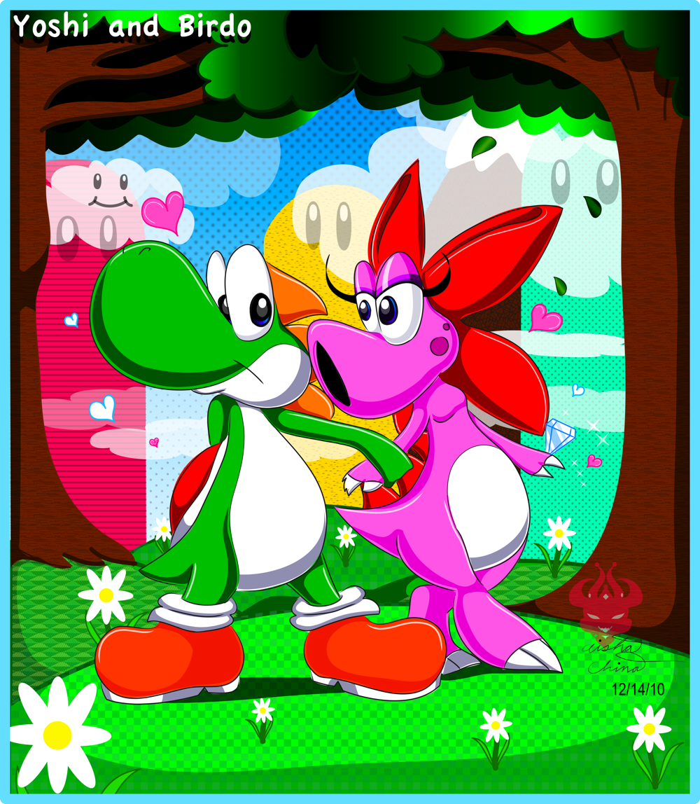 Yoshi X Birdo A Lovely Day By Bowser2queen On Deviantart
