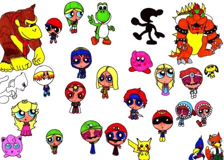 Super Smash Bros. Melee Cast by GamingGirl73 on DeviantArt