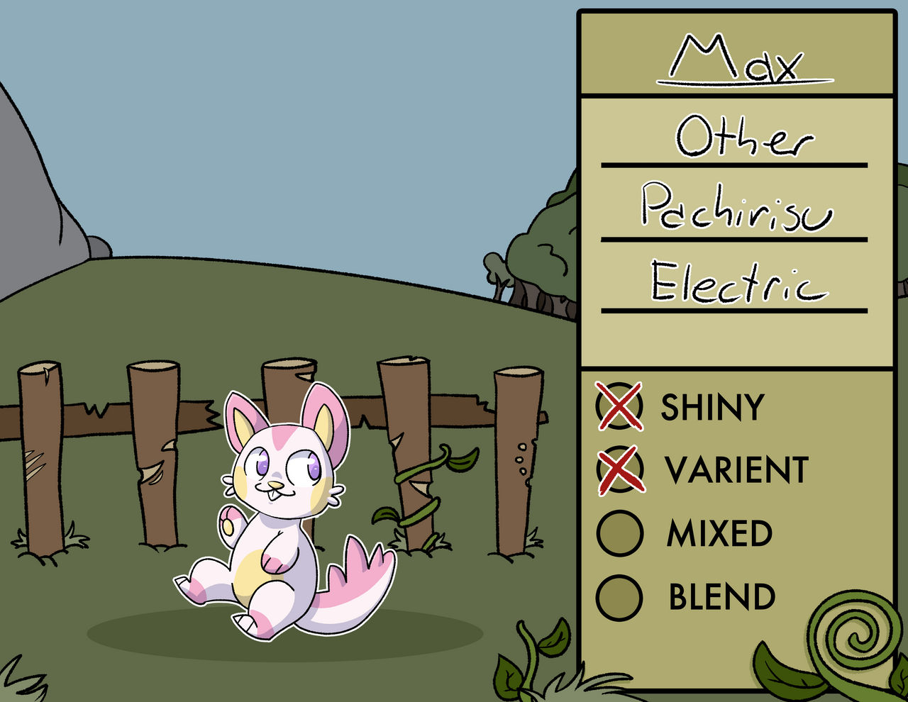 Pkmncc Max The Pachirisu Level 12 By Goblinzinc On Deviantart