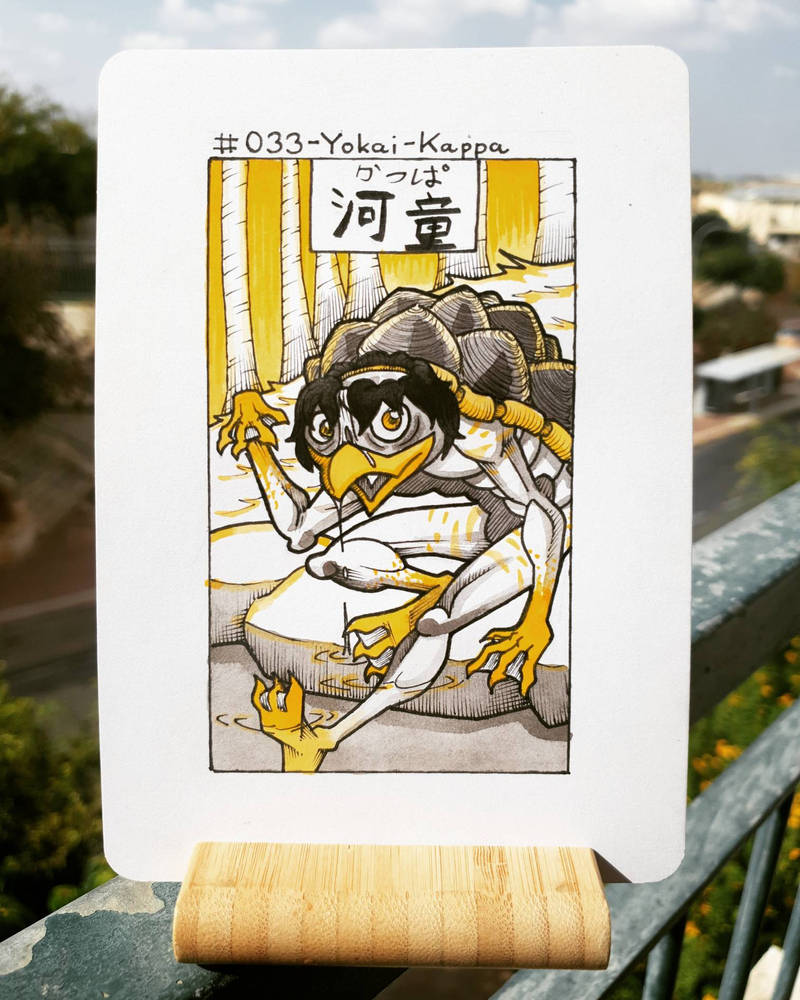 033 Yokai Kappa By Mangaangel On Deviantart
