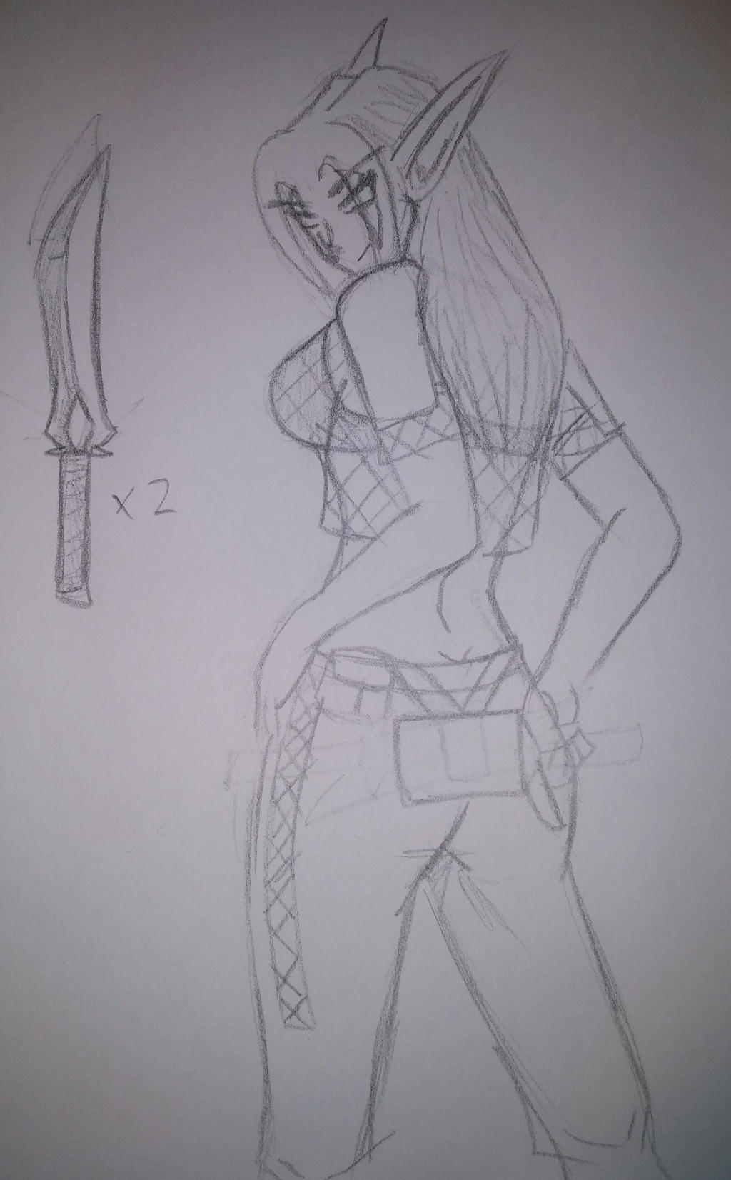Night Elf Hottie By Hikage Ryu On Deviantart