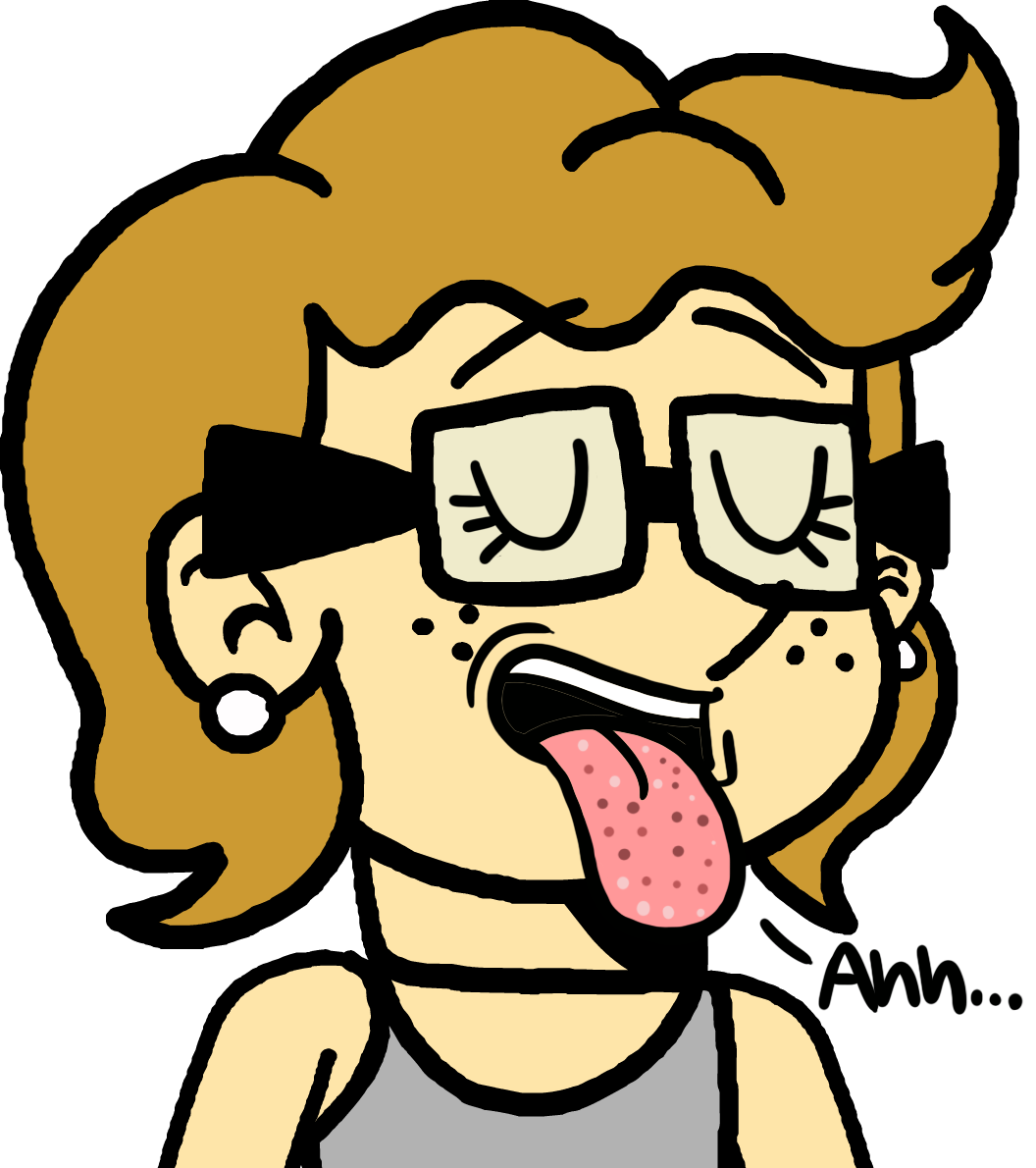 Penny Sticking Her Tongue Out By Theuberduckking2022 On Deviantart
