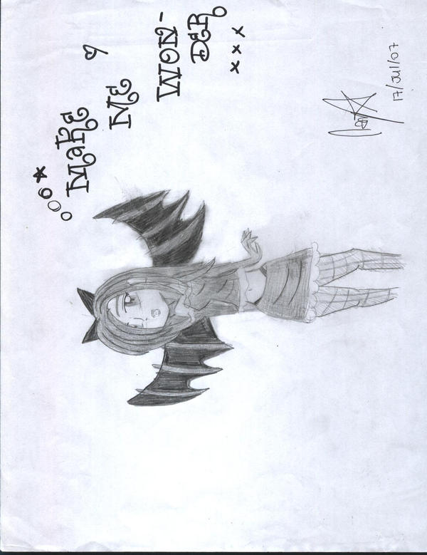 Bat girl by Haoiki on DeviantArt