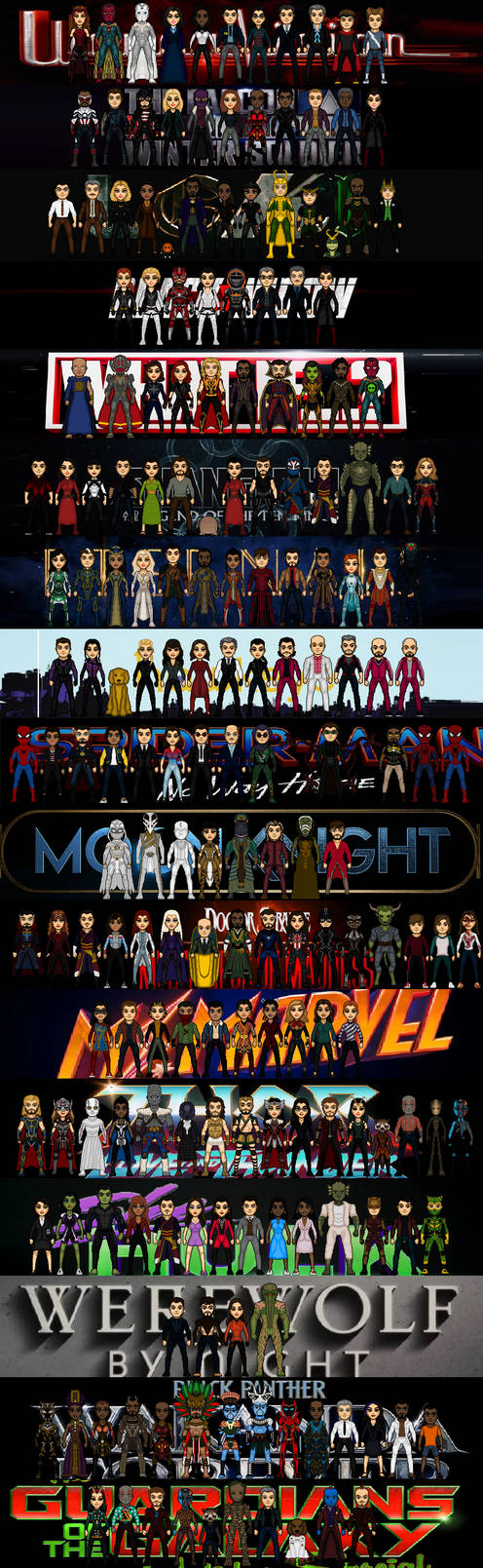 Marvel Studios' Phase 4 Full Chronology by billanesc on DeviantArt Marvel Studios' Phase 4 Full Chronology by billanesc on DeviantArt