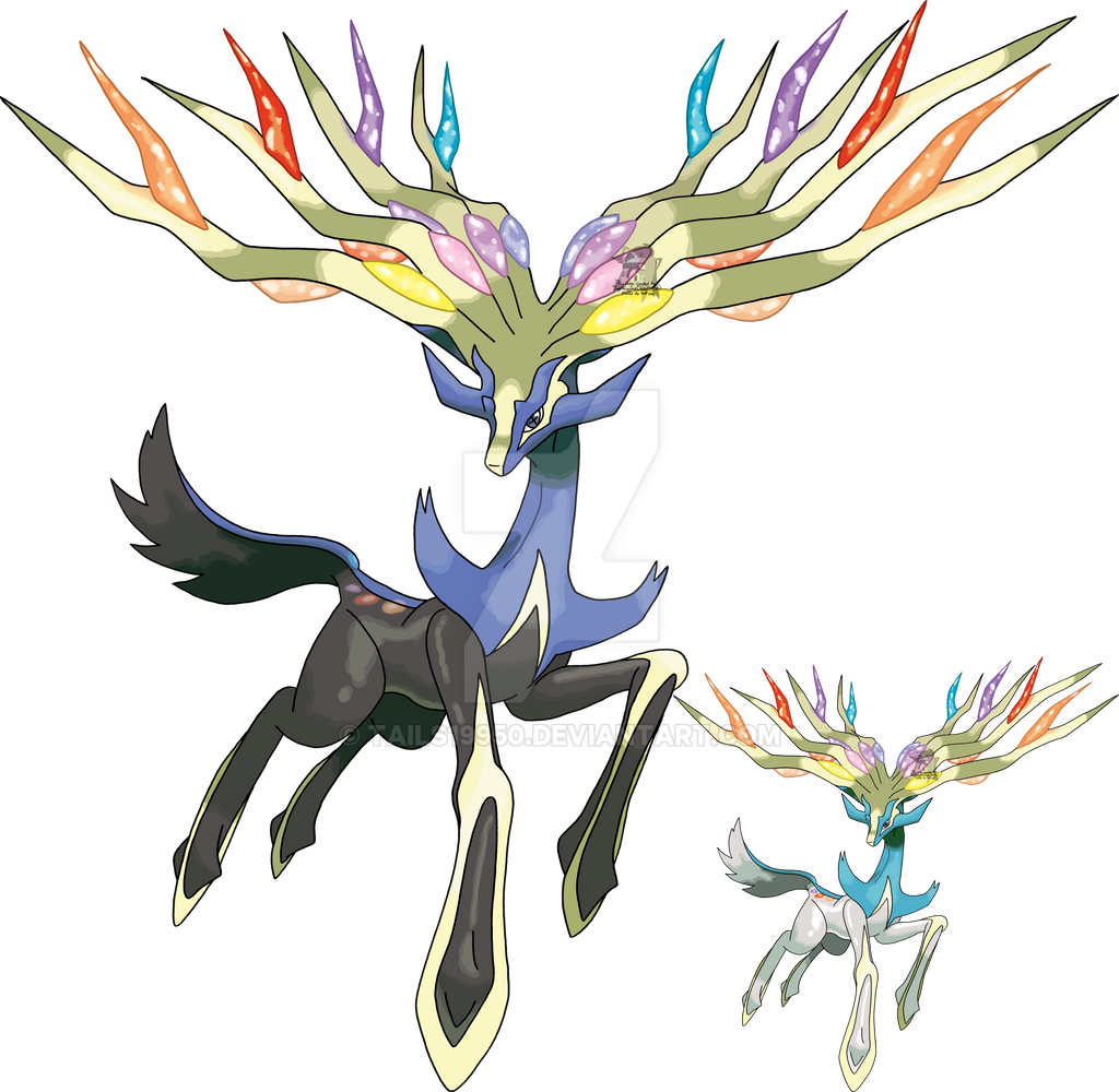 716 Xerneas By Tails19950 On Deviantart
