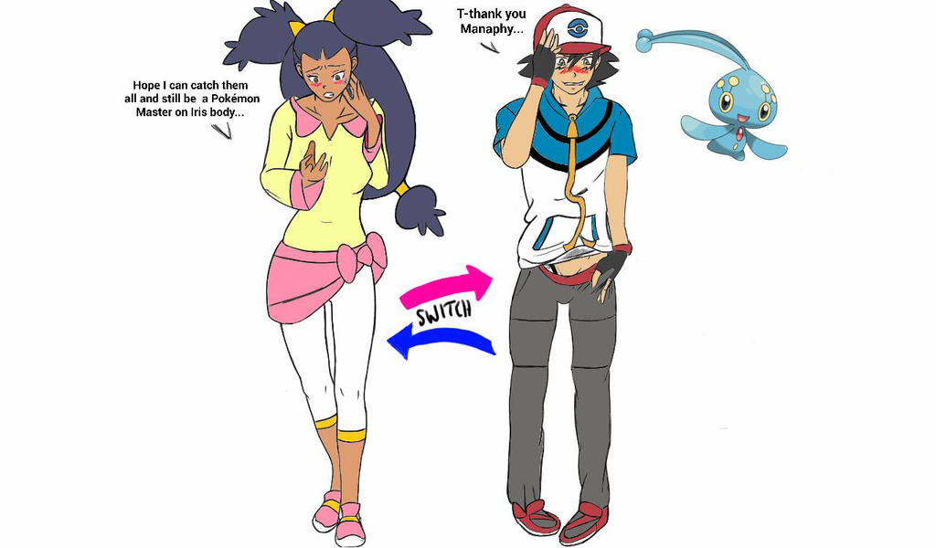 Request Ash And Iris Body Swap By Umbracallistis On Deviantart