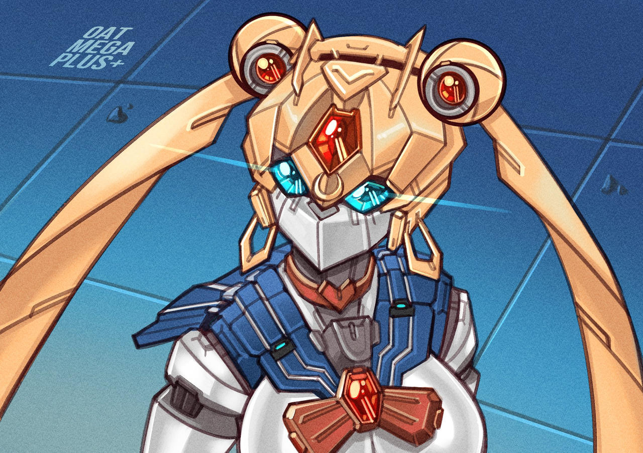 Sailor Moon Cyberized By Oatmegaplus On Deviantart