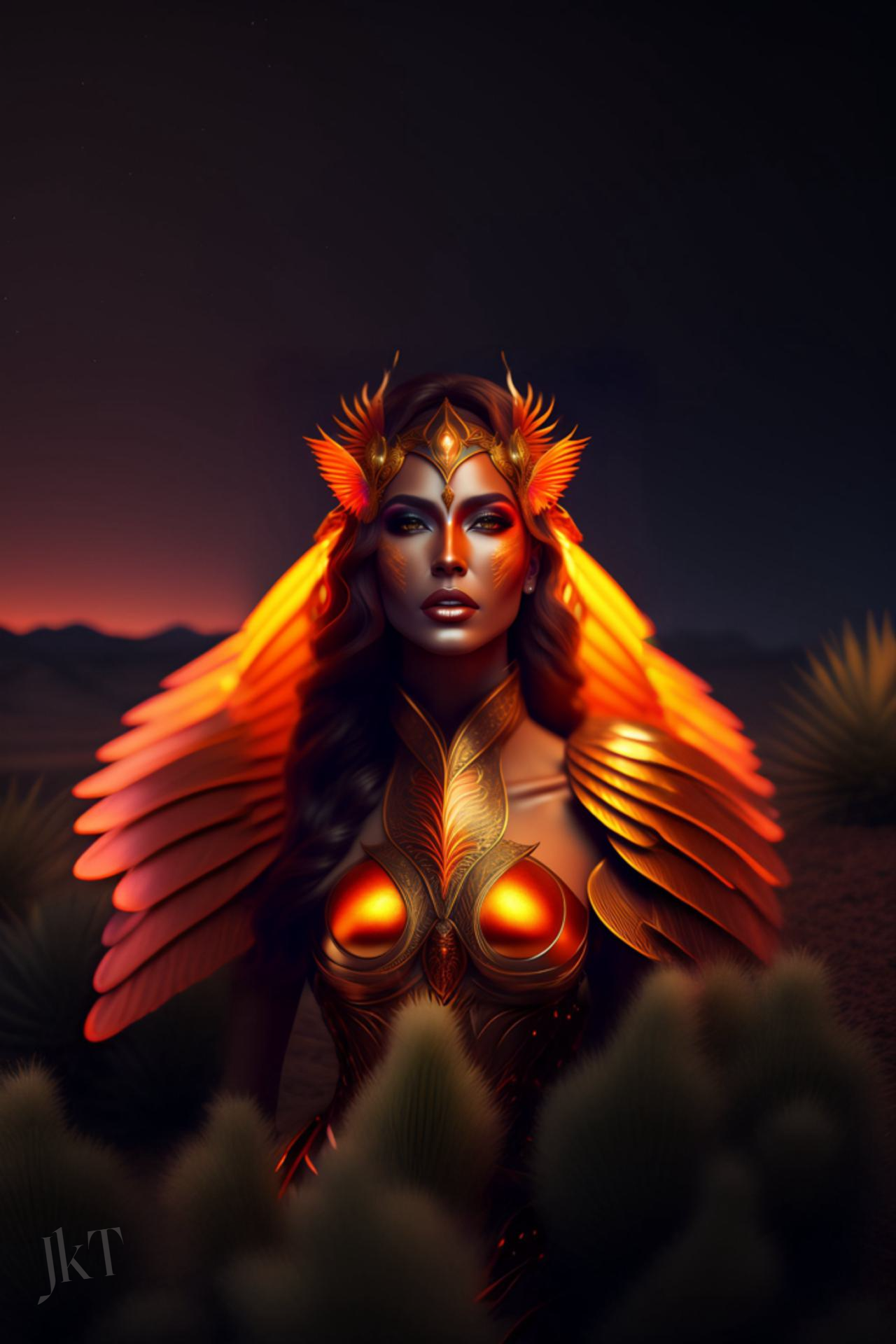 Hd Beautiful Phoenix Woman Face Lexai P 001 By Jackytorum On Deviantart