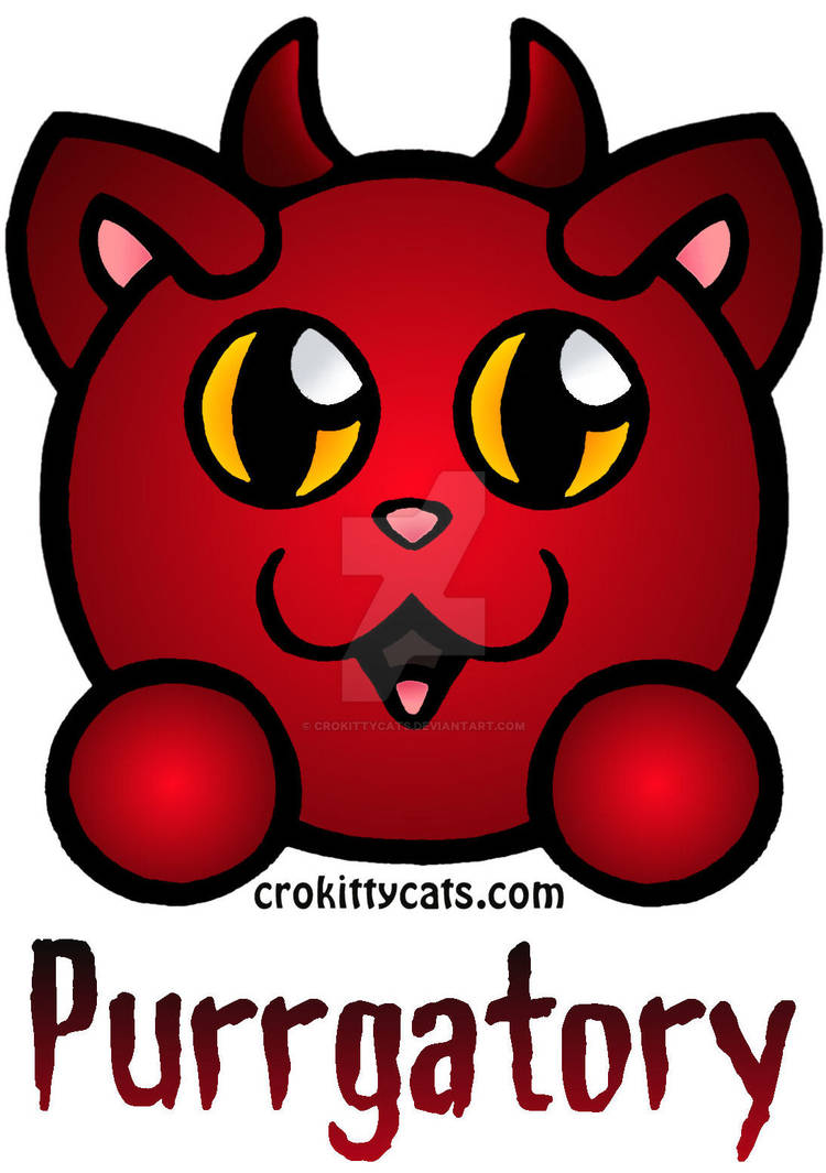 Purrgatory Mini Logo By Crokittycats On Deviantart