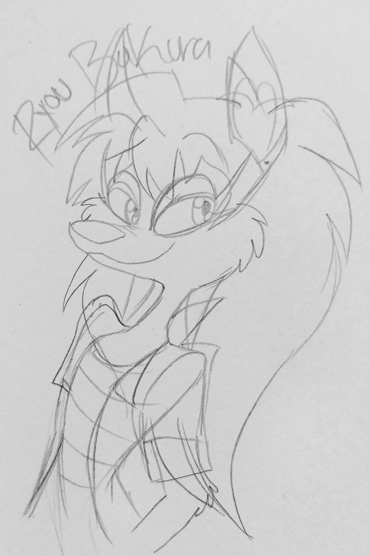 Ryou Bakura Sketch By Dronkey64 On Deviantart