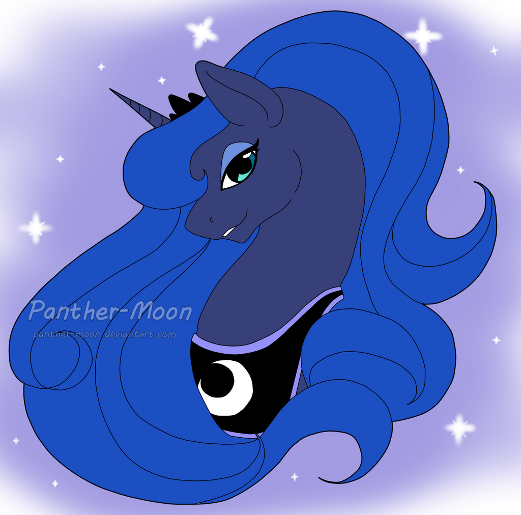 Mlp Princess Luna By Panther Moon On Deviantart