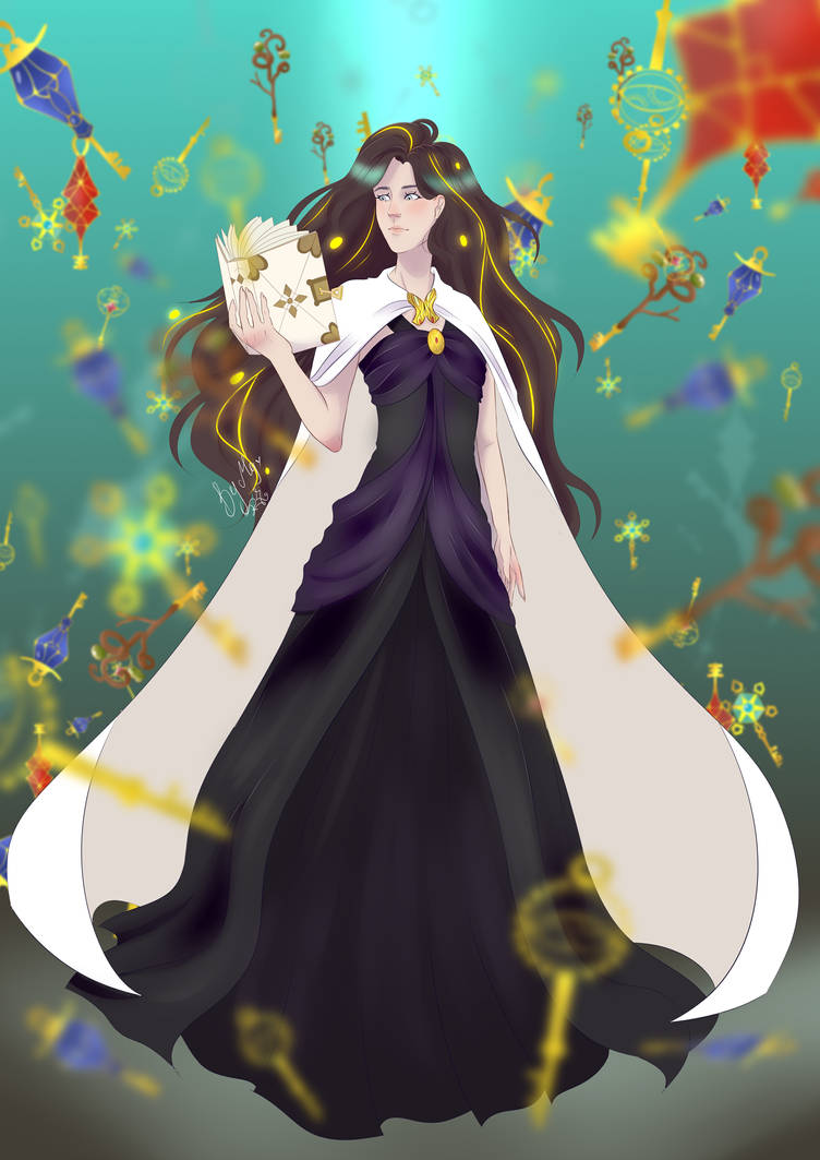 Key Goddess Commission 1 By Redfoxii On Deviantart