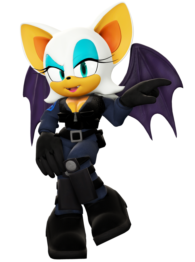 Rouge Gun Outfit Sonic Sfm Render By Cutixemma On Deviantart