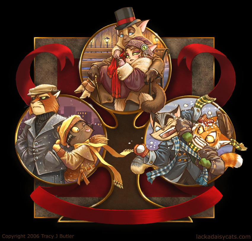 Lackadaisy Wintertime by tracyjb on DeviantArt