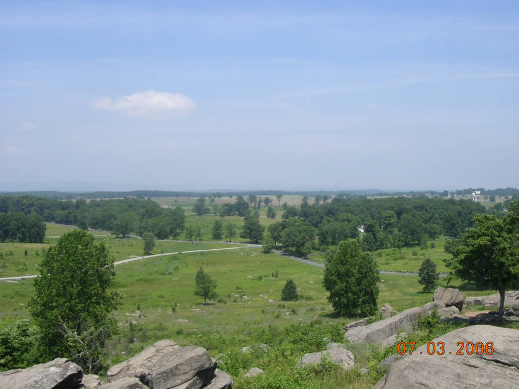 Gettysburg - Little Round Top by SullMaster on DeviantArt