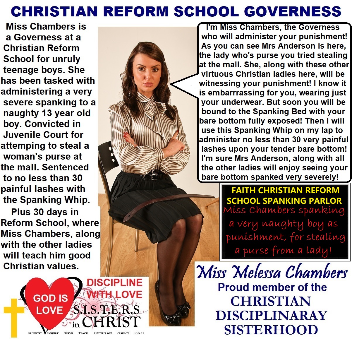 Strict Christian Governess With Spanking Whip By Pleatedspanker On Deviantart