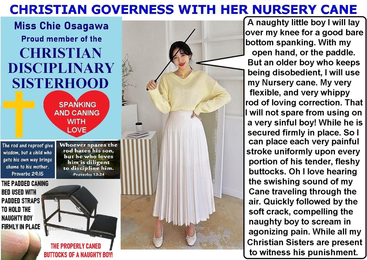 Christian Governess With Her Nursery Cane By Pleatedspanker On Deviantart