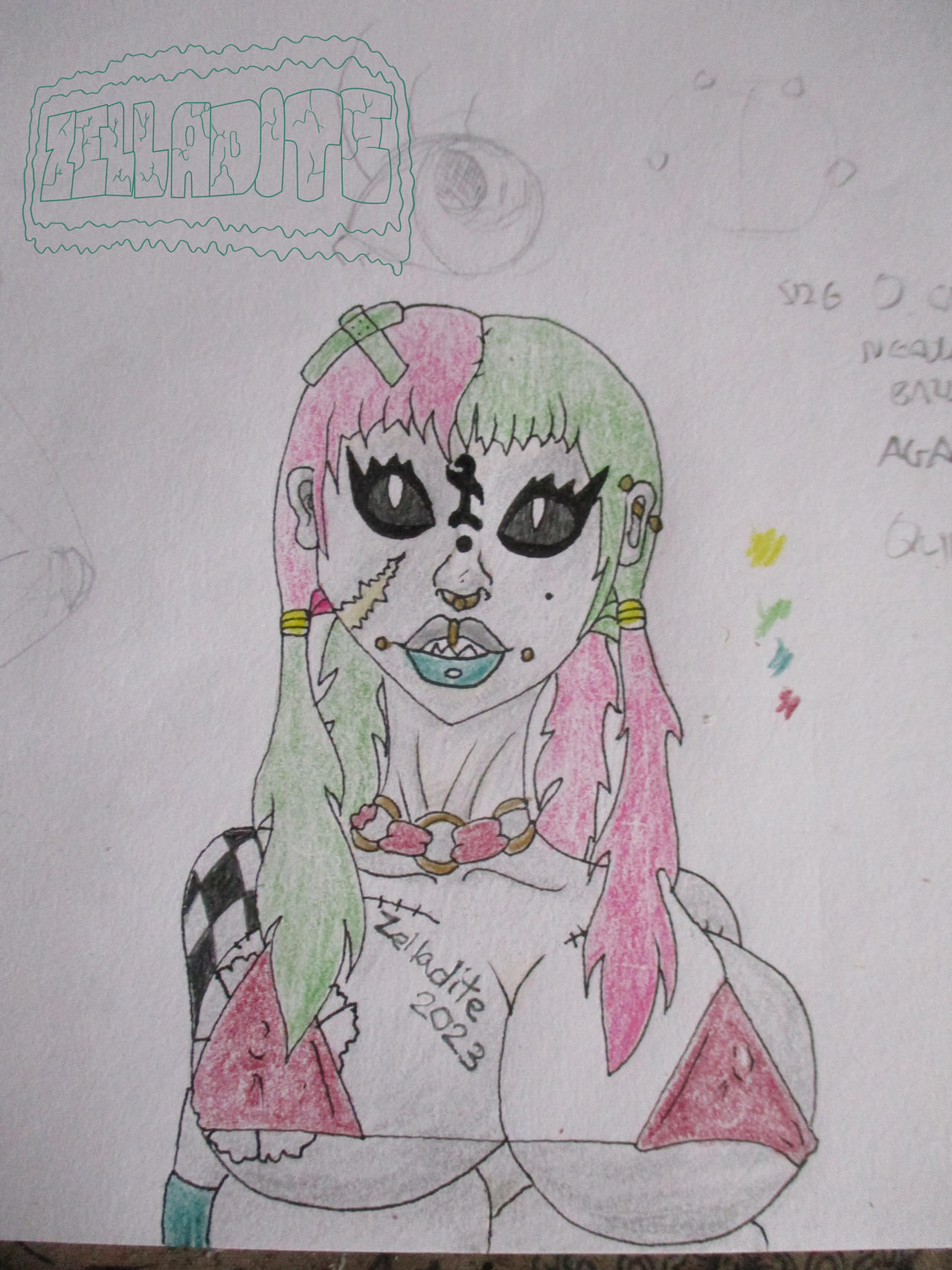 Zombi Punk1 By Zelladite On Deviantart