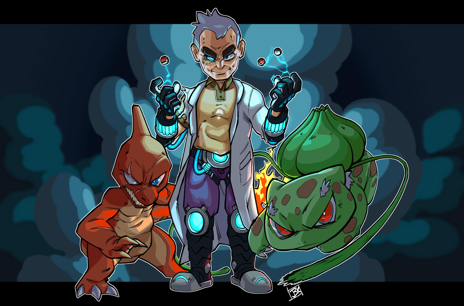 Professor Oak By Bronksson On Deviantart