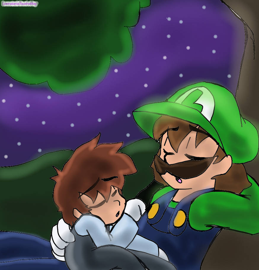 Stargazing Zzz Mario Brosluigi And Rudy Lou By Loonataniataushamay On Deviantart
