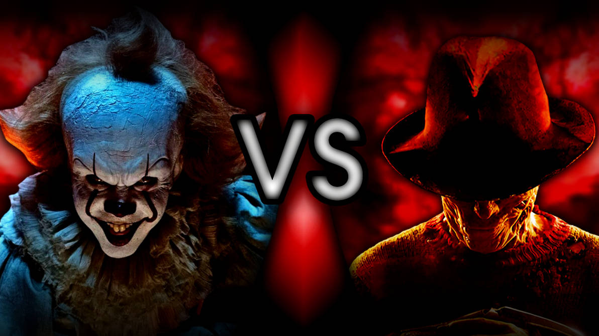 Pennywise VS Freddy Krueger by soupeater98 on DeviantArt Pennywise VS Freddy Krueger by soupeater98 on DeviantArt