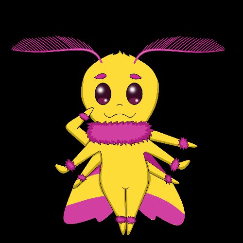 Cute Moth By Blackfox6409 On Deviantart