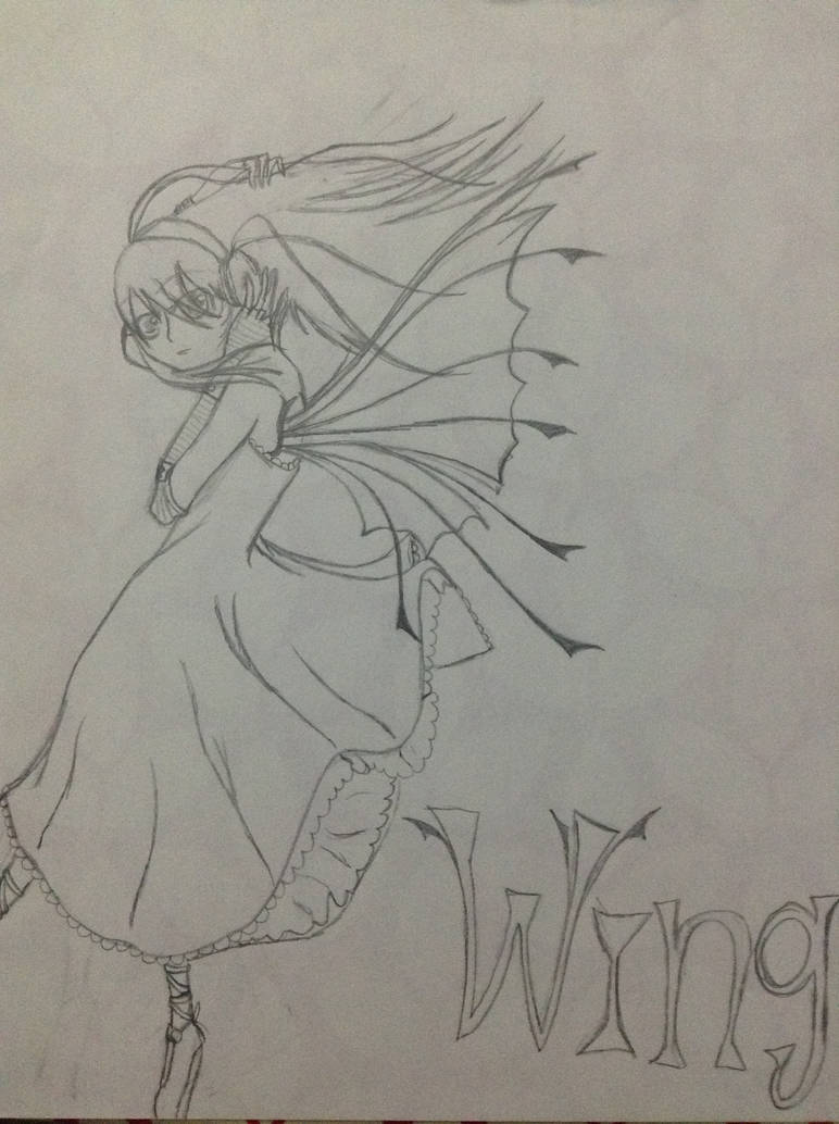 Anime Girl Flying By Starale On Deviantart