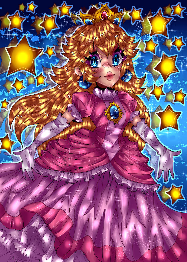 Princess Peach Fanart By Envystar666 On Deviantart