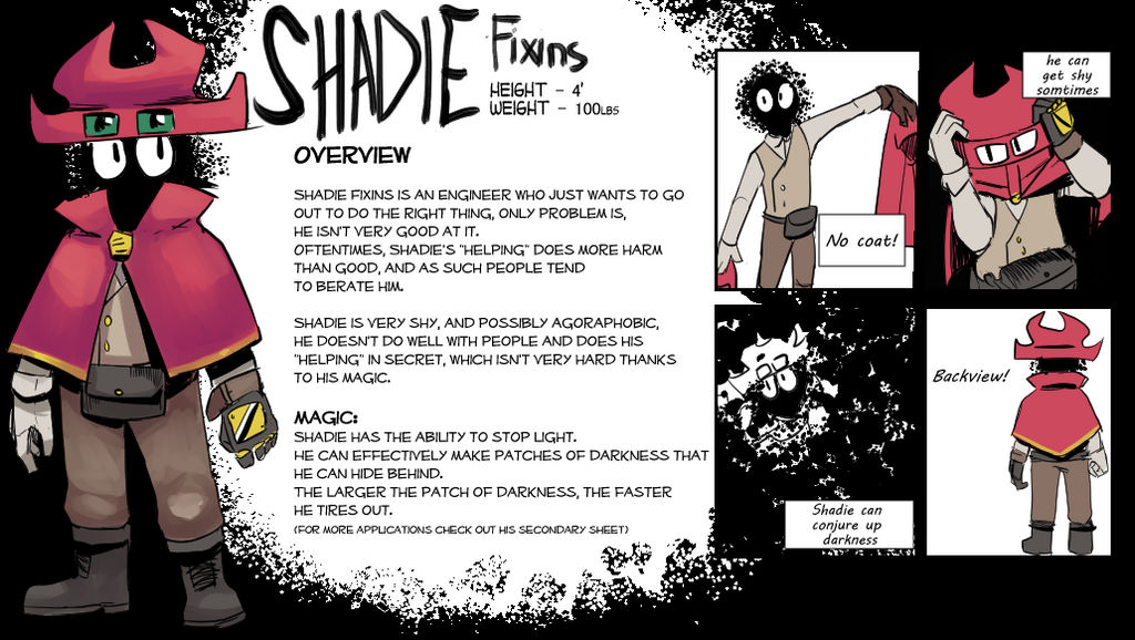 Shadie Ref By Lunyck On Deviantart