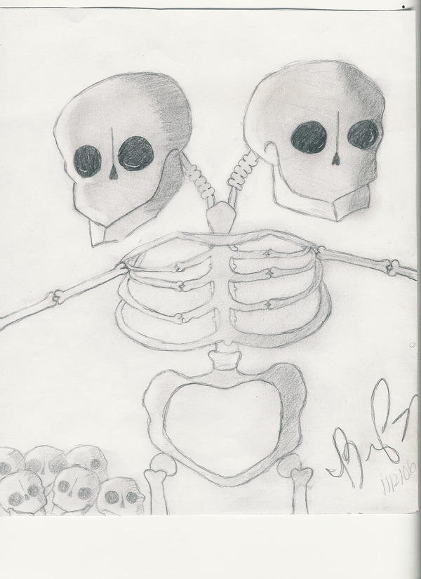 Two heads by brizone13 on DeviantArt