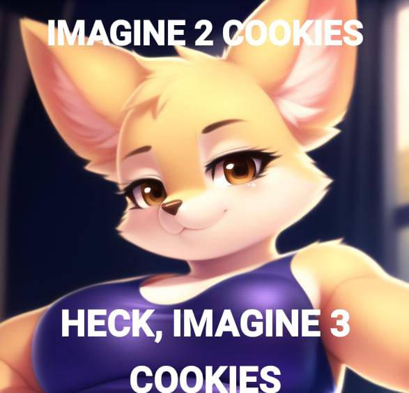 Imagine Da Meme Of Fenneko By Raccoondump46 On Deviantart