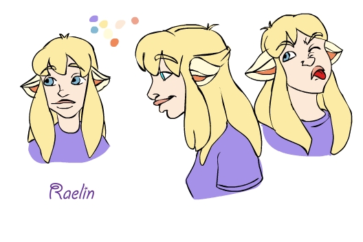 Raelin Design for Animation by EnnuiVee on DeviantArt