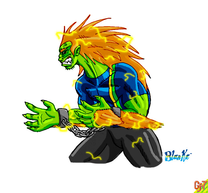 Blanka-new design by EstevaoPB on DeviantArt
