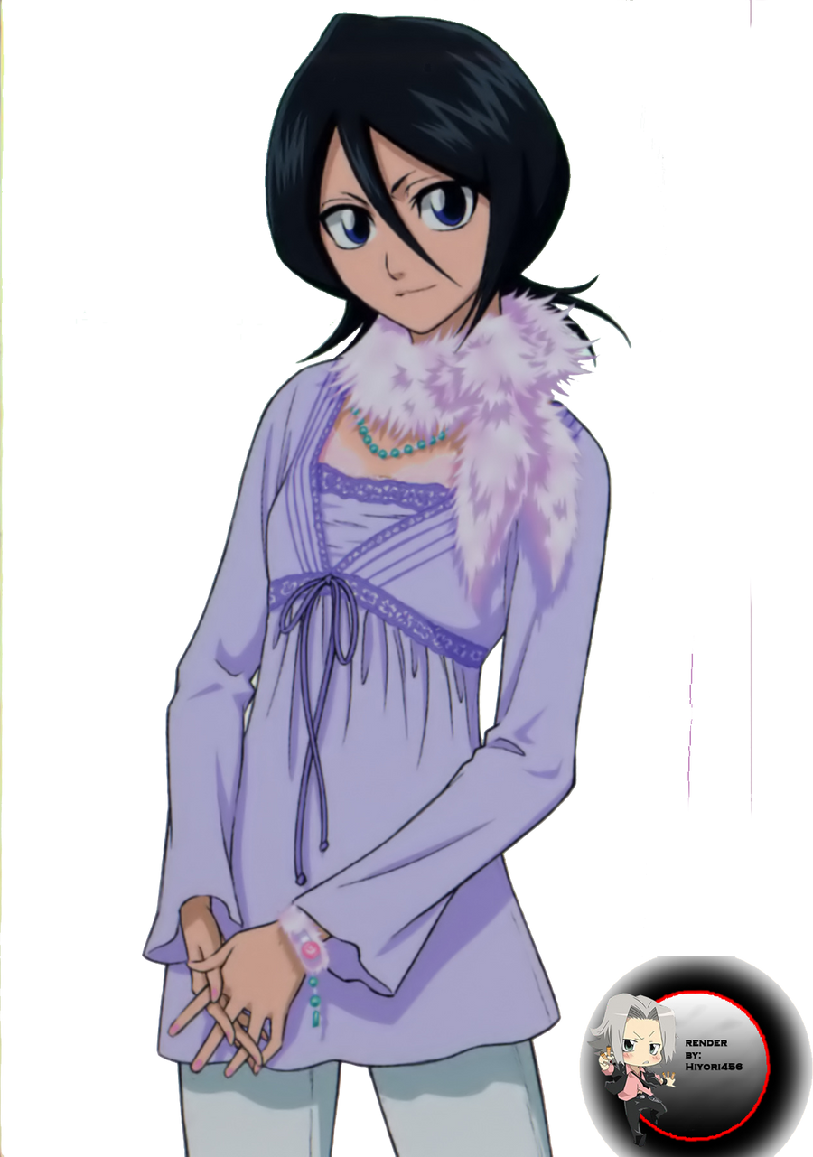 Bleach Rukia Kuchiki Render By Hiyori456 On Deviantart