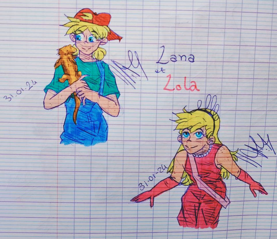 Lana Et Lola Loud House Duo By Erikmia04 On Deviantart