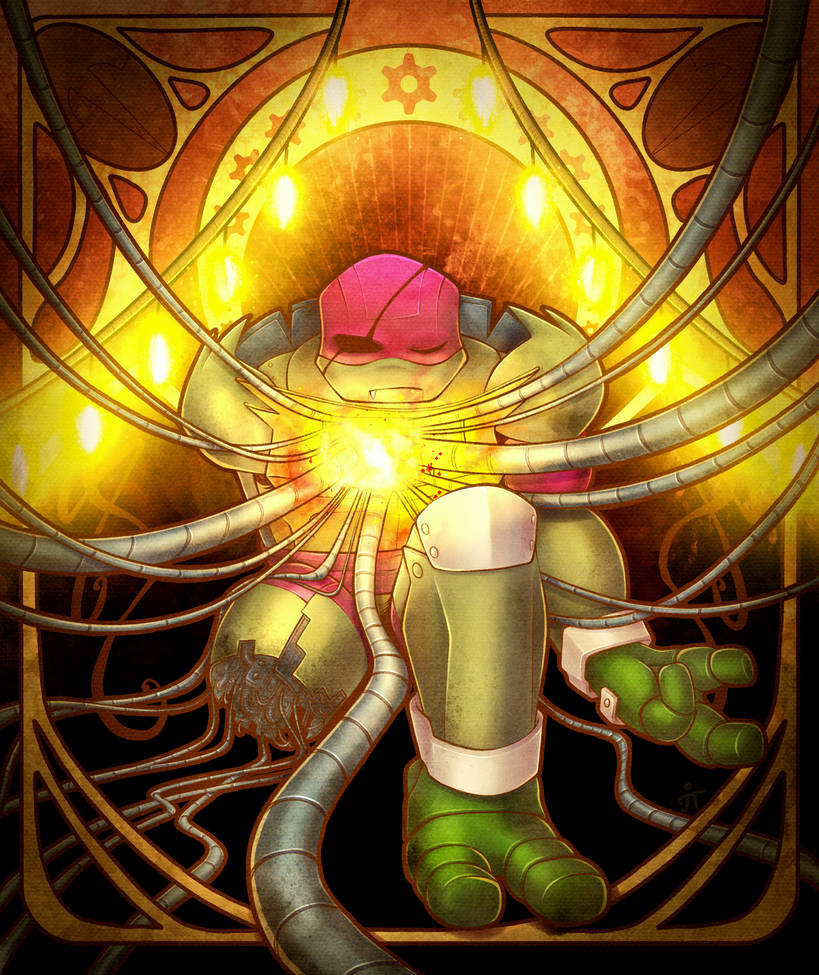 Raph Rottmnt Cass Apocalyptic Series Fanart By Izartela On Deviantart