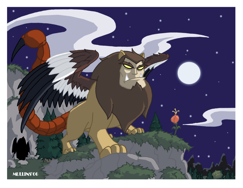 The Manticore by Castwell on DeviantArt