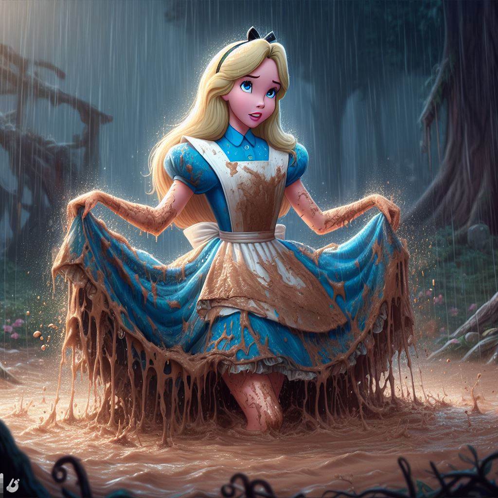 Alice Lost And Muddy By Chryslerfire On Deviantart