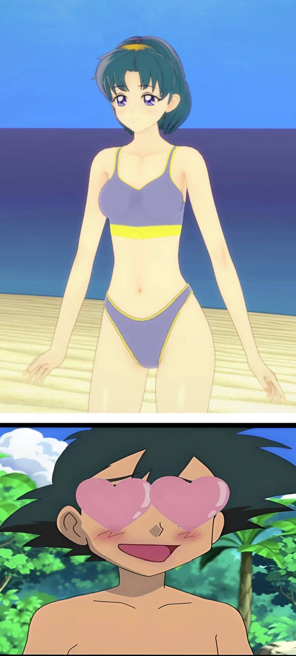 Ashs And Amis Water Relaxation Date Part 1 By Noah26507 On Deviantart